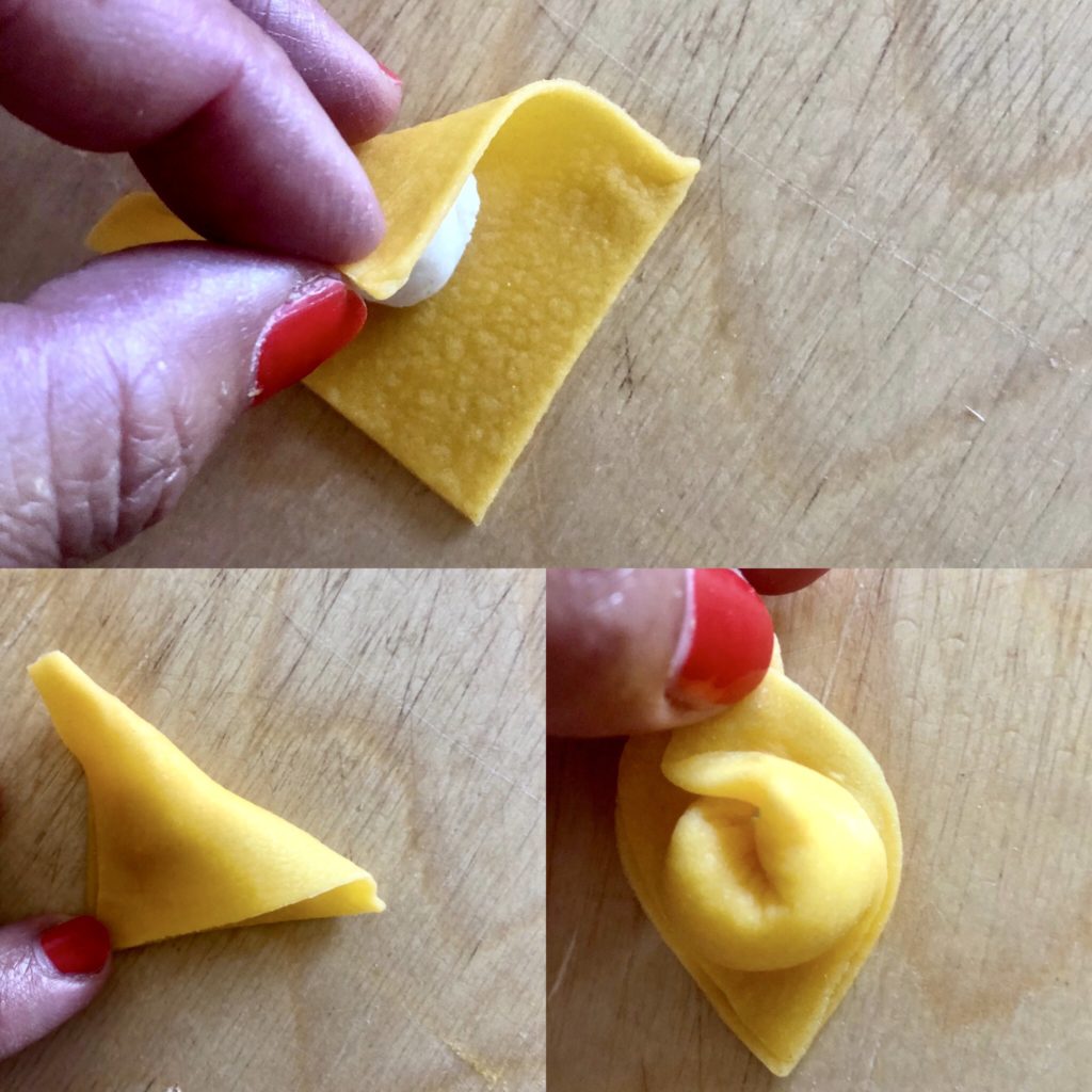 Homemade Cappelletti Romagnoli – Cheese Version
